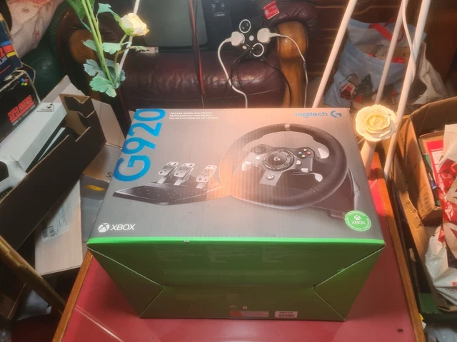 LOGITECH G920 PS4 Playstation Xbox Pc Steering wheel, pedal. Shifter ...