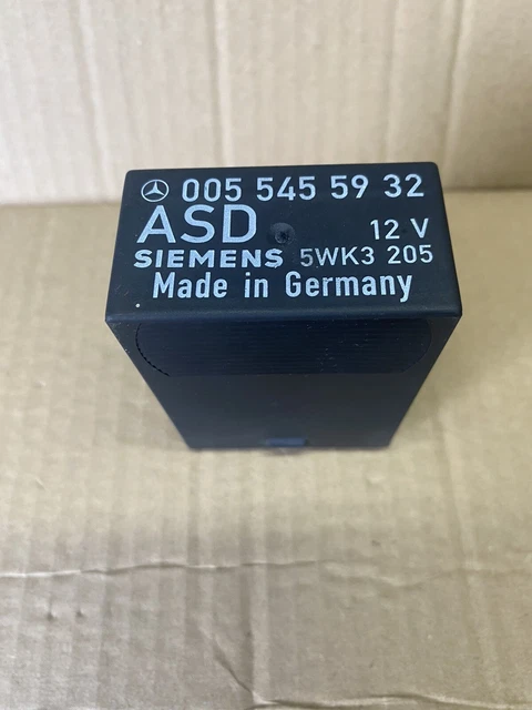 MERCEDES BENZ W201 W124 ASD Control Unit Relay 0055455932 $77.52 - PicClick