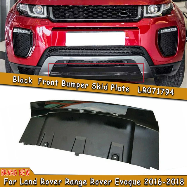 FRONT BUMPER SKID Plate Trim Tow Hook Cover For 2016-2018 Range Rover ...