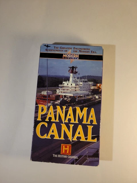 MODERN MARVELS PANAMA Canal Vhs 1994 History Channel A&E Aae-95000 £6. ...