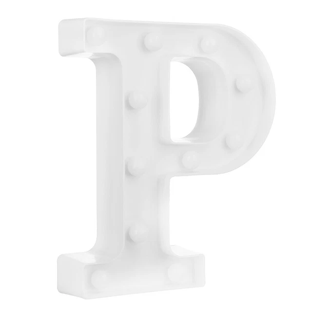 ALPHABET LETTER LED Marquee Sign Lamp Wedding Party Decoration Night ...