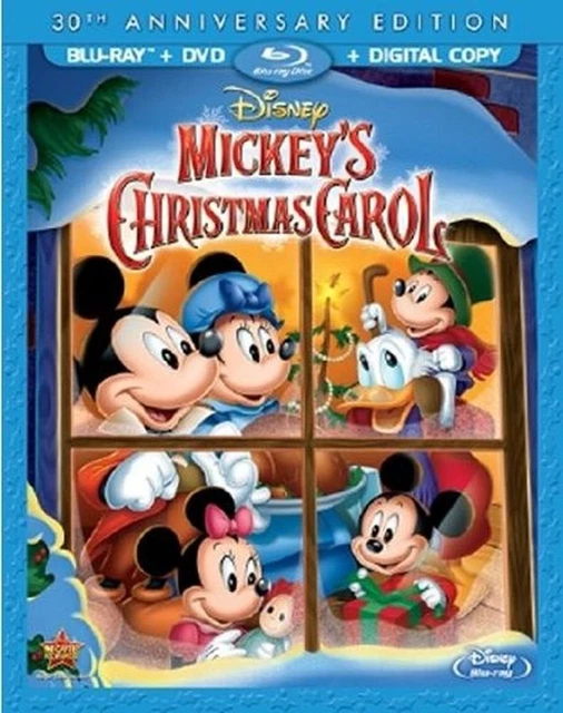 MICKEY'S CHRISTMAS CAROL 30th Anniversary Edition (Blu-ray) Alan Young ...