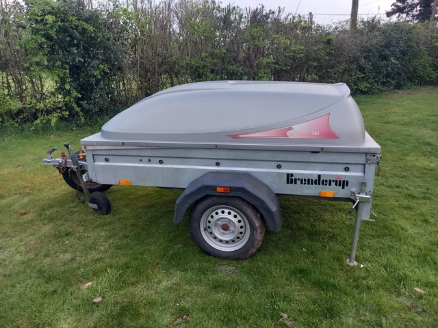 BRENDERUP 1205S TRAILER with lockable lid. Camping trailer. £771.72 ...