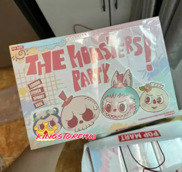 POP MART LABUBU The Monsters Party Series-Reversible Plush Sealed Blind ...