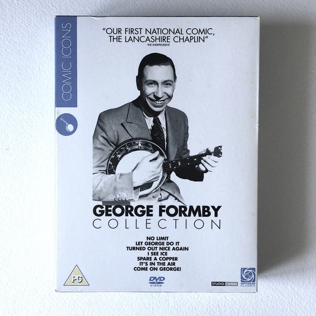 COMIC ICONS: GEORGE Formby Collection DVD (2007) 4 discs - FREE post £ ...