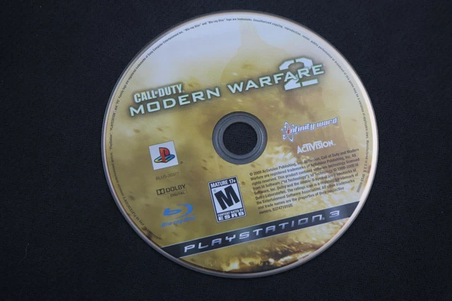 CALL OF DUTY Modern Warfare 2 - Playstation 3 Disc Only $3.99 - PicClick CA
