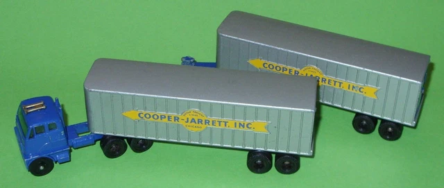 MATCHBOX MAJOR PACKS / M9 Cooper Jarret Interstate Double Freighter $53 ...