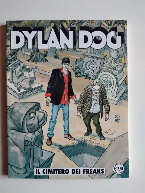 DYLAN DOG N° 245 ORIGINALE "Il Cimitero dei Freaks" OTTIMO !!! Rif. 3 ...