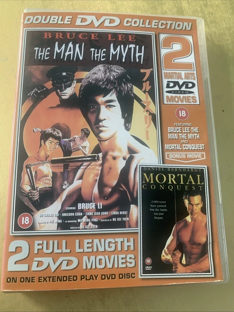 BRUCE LEE THE Man The Myth DVD Daniel Bernhardt Mortal Conquest 2 ...