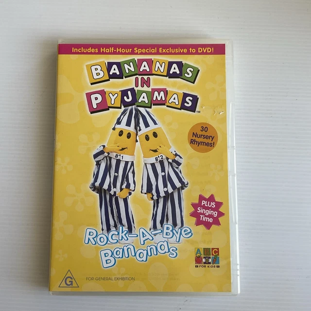 BANANAS IN PYJAMAS - Rock-A-Bye Bananas (DVD, 1999) - Region 4 Free ...