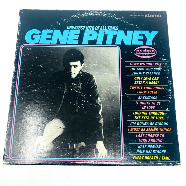 GENE PITNEY - Greatest Hits Of All Times Vinyl 1966, Musicor Records ...
