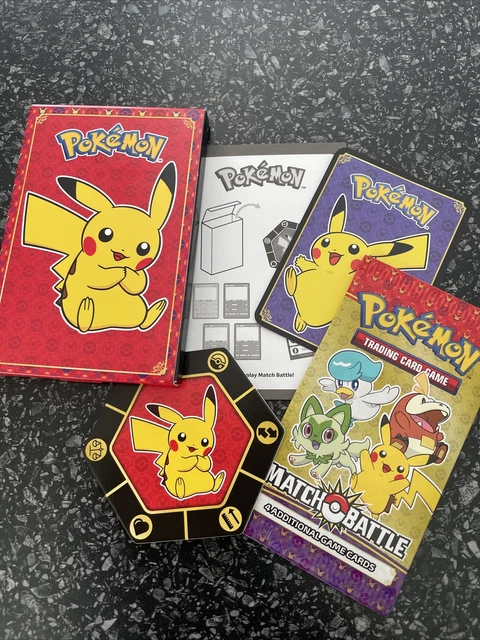 MCDONALD'S HAPPY MEAL Toys UK 2023/POKEMON Match Battle game Packs inc ...