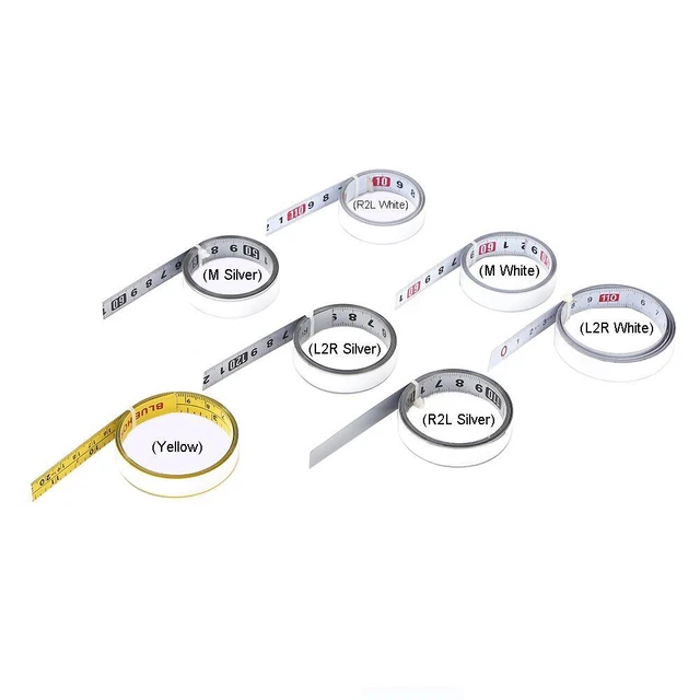 1M METRIC STAINLESS Steel Scale Ruler Miter Track Tape Measure ...