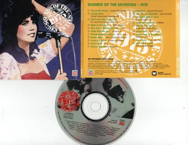 TIME-LIFE MUSIC-SOUNDS OF The Seventies-1975 Cd (Linda Ronstadt/Kc ... TIME-LIFE MUSIC-SOUNDS OF The Seventies-1975 Cd (Linda Ronstadt/Kc ...