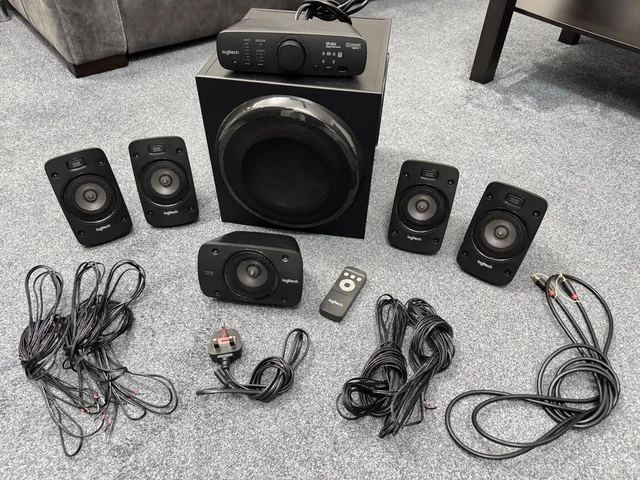 LOGITECH Z906 5.1 Surround Sound Speaker System Dolby THX Z5500 £229.00 ...