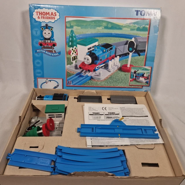 THOMAS THE TANK Engine Train Set 7405 Trackmaster Tomy Complete Tested ...