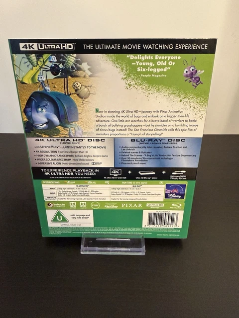 A BUGS LIFE 4K Ultra HD Blu-ray + Blu-ray £57.88 - PicClick UK