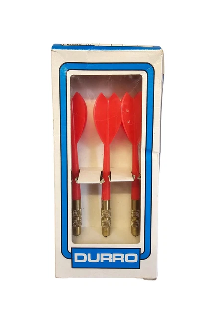 VINTAGE DURRO DARTS 13G Eric Bristow Made In England £14.99 - PicClick UK