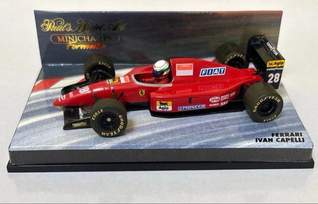 MINICHAMPS FERRARI F1 No.28 IVAN CAPELLI EUR 96,87 - PicClick DE