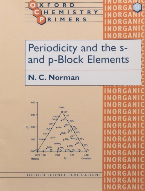 PERIODICITY AND THE s- and p-Block Elements (Oxford Chemistry Primers ...