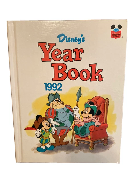 DISNEYS YEAR BOOK 1992 Hardcover Wonderful World of Reading £15.43 ...