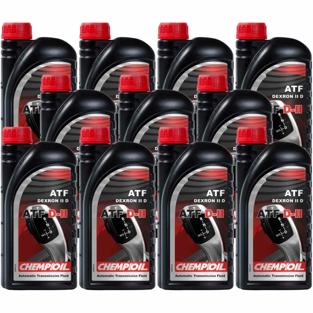 11X 1L CHEMPIOIL Huile pour Boîte à Vitesse Automatique Ch Atf D-Ii ...