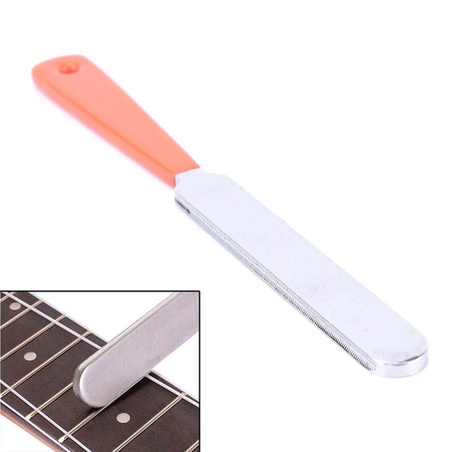 GUITAR FRET CROWNING Luthier File Narrow Dual Cutting Edge Tool S6-7H ...