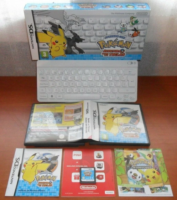 APRENDE CON POKÉMON - Aventura entre las teclas, Nintendo DS Lite DSi XL 3DS 2DS EUR 16,50 ...