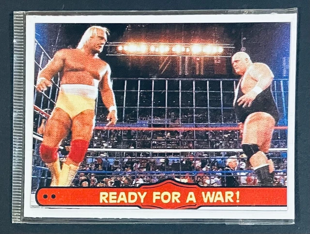 WWF WWE HULK Hogan At War Fridge Locker Tool Box Decor Pro Wrestling ...