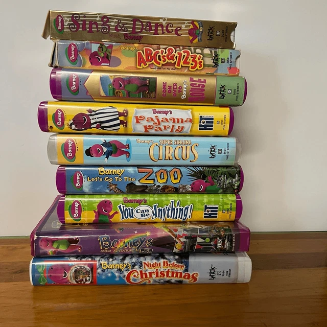 BARNEY VHS LOT £38.38 - PicClick UK