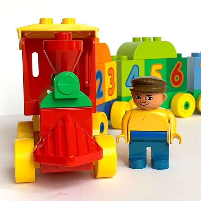 LEGO DUPLO Number Train 1-10 Numbers, Figure, Engine & 3 Carriages £9. ...