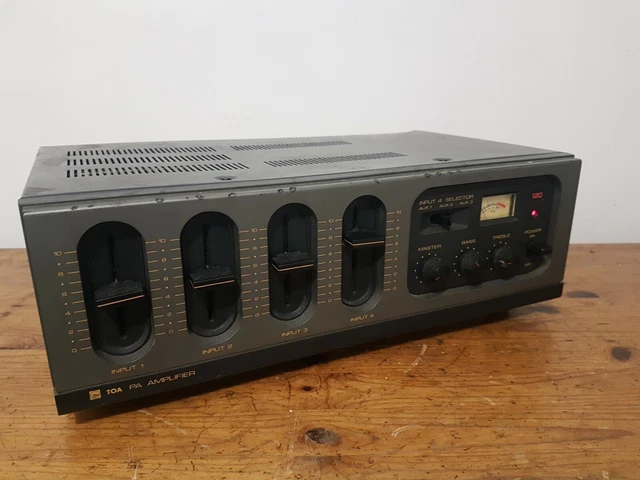 TOA PA AMPLIFIER TA-412E. Untested. £30.00 - PicClick UK