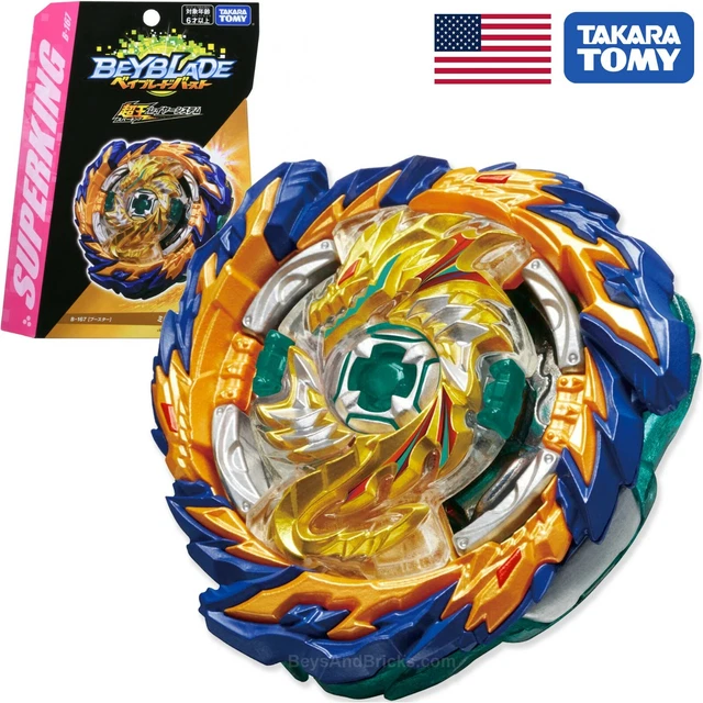 TAKARA TOMY MIRAGE Fafnir Burst Surge Superking Beyblade B-167 ...