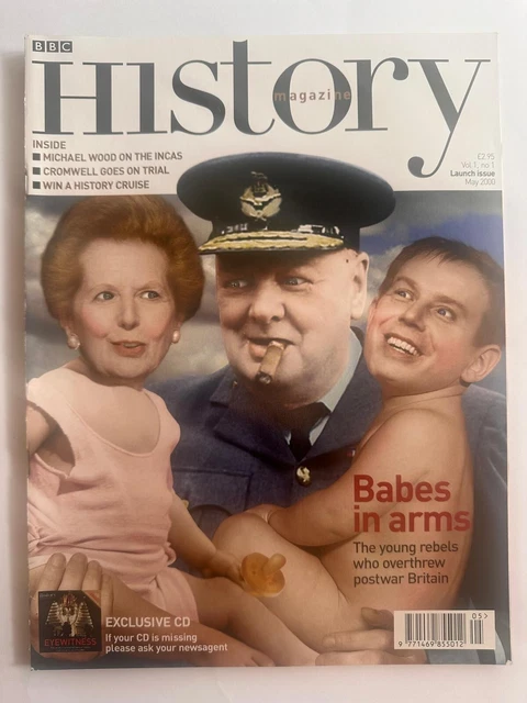 BBC HISTORY MAGAZINE First issue May 2000 Vol 1 No 1 £52.72 - PicClick UK