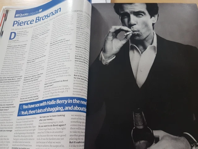 FHM MAGAZINE 2003 Halle Berry,Shania Twain,Pierce Brosnan,Jenna Jameson ...