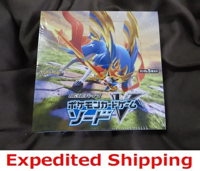 CARTE POKÉMON S1W Sword Booster ソード Booster Box Factory Sealed Japonais EUR 759,56 - PicClick FR