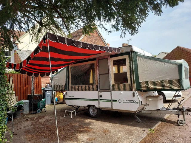 CONWAY JAYCO TARDIS trailer tent and loads of extras £850.00 - PicClick UK