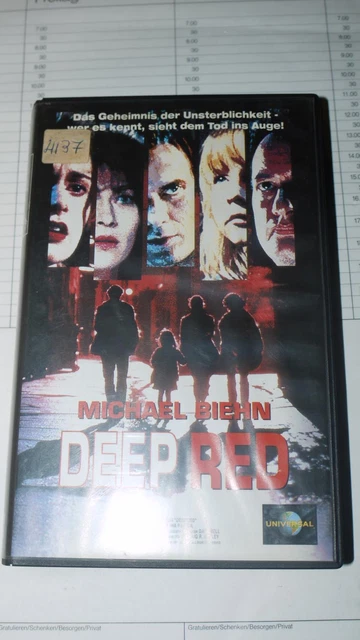 DEEP RED MICHAEL Biehn VHS VIDEO Kassette EUR 1,00 - PicClick DE