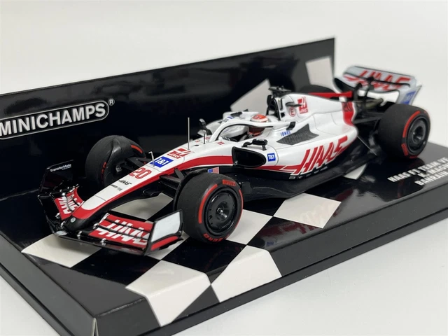 KEVIN MAGNUSSEN HAAS F1 Squadra VF-22 Bahrain Gp 2022 1:43 Minichamps ...