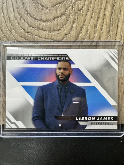 LEBRON JAMES LEBUM 2022 Goodwin Champions horizontal #100 Los Angeles ...