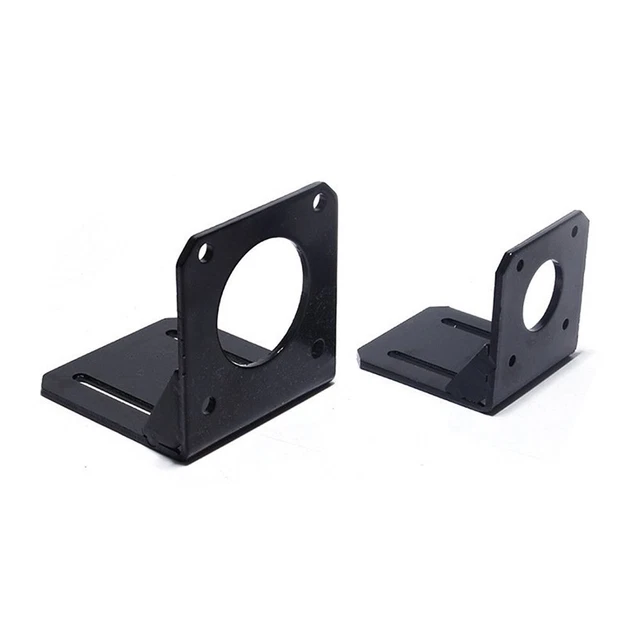 ADJUSTABLE STEEL L shaped Motor Mounting Bracket for 42/57 Stepper ...