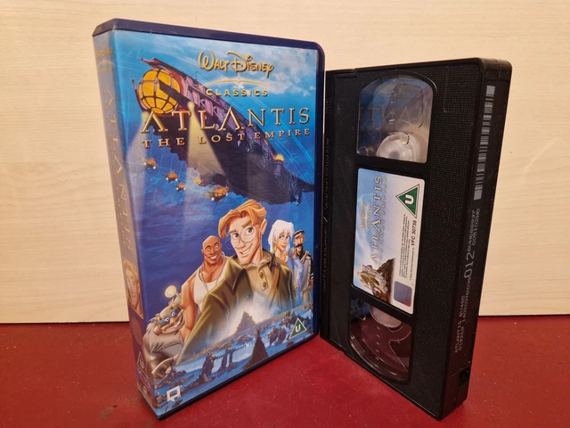 ATLANTIS THE LOST Empire - Walt Disney - PAL VHS Video Tape (T14) £1.99 ...