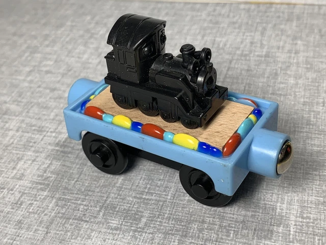 CHUGGINGTON WOODEN RAILWAY OLD PUFFER PETE'S 150TH ANNIVERSARY CAR ...