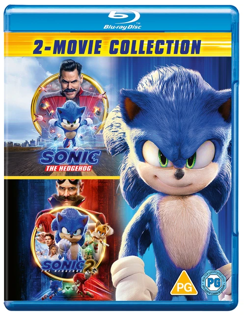 SONIC THE HEDGEHOG: 2-movie Collection (Blu-ray) Tika Sumpter Adam ...