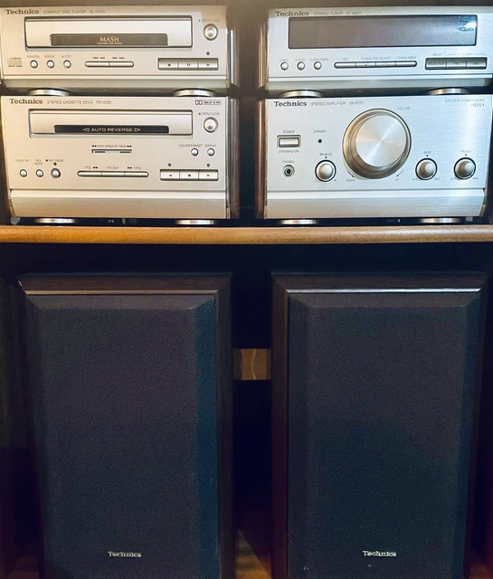 TECHNICS HD51 HIFI System with Speakers Fully Working £146.32 - PicClick UK