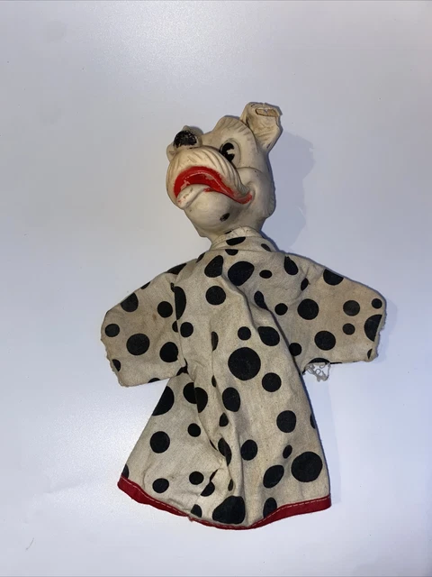 VINTAGE WALT DISNEY Hand Puppet 101 Dalmatians Figure Perdita Gund Mfg ...