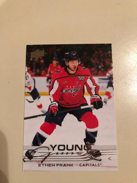 ETHEN FRANK 2025-26 Upper Deck Series 1 Young Guns No. 240 Washington ...