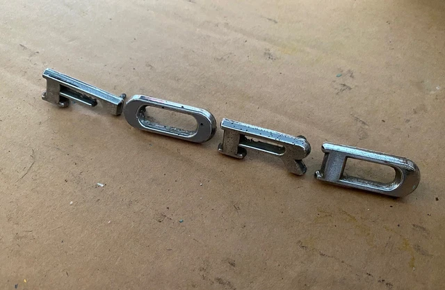 FORD ESCORT MK1 Cortina Mk2 Capri Mk1 FORD Letter Badge £29.99 ...