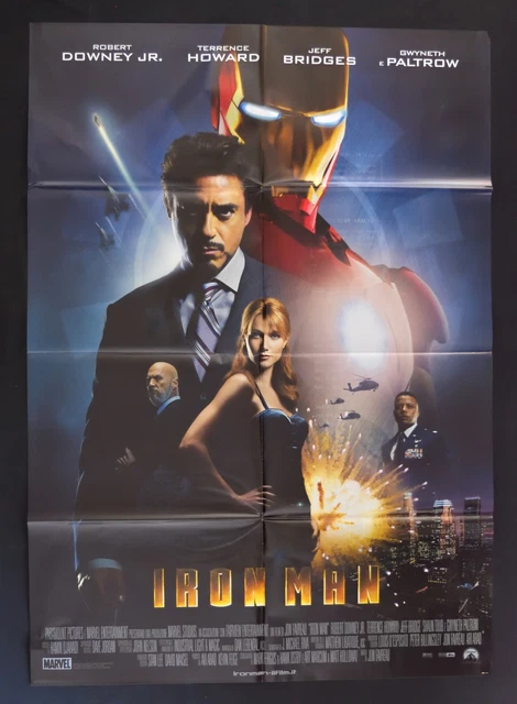 MANIFESTO IRON MAN Robert Downey Marvel Stan Lee Rourke Comics A15 EUR ...