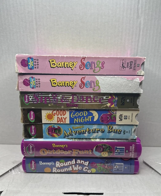 BARNEY VHS LOT 6 £31.21 - PicClick UK